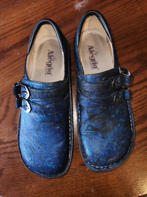 Alegria Women Shoes Alli Blue Twist Size 7.5. China Size 39 | eBay
