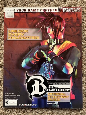 The Bouncer Official Strategy Guide, Playstation 2 PS2, Bradygames 2001 | eBay