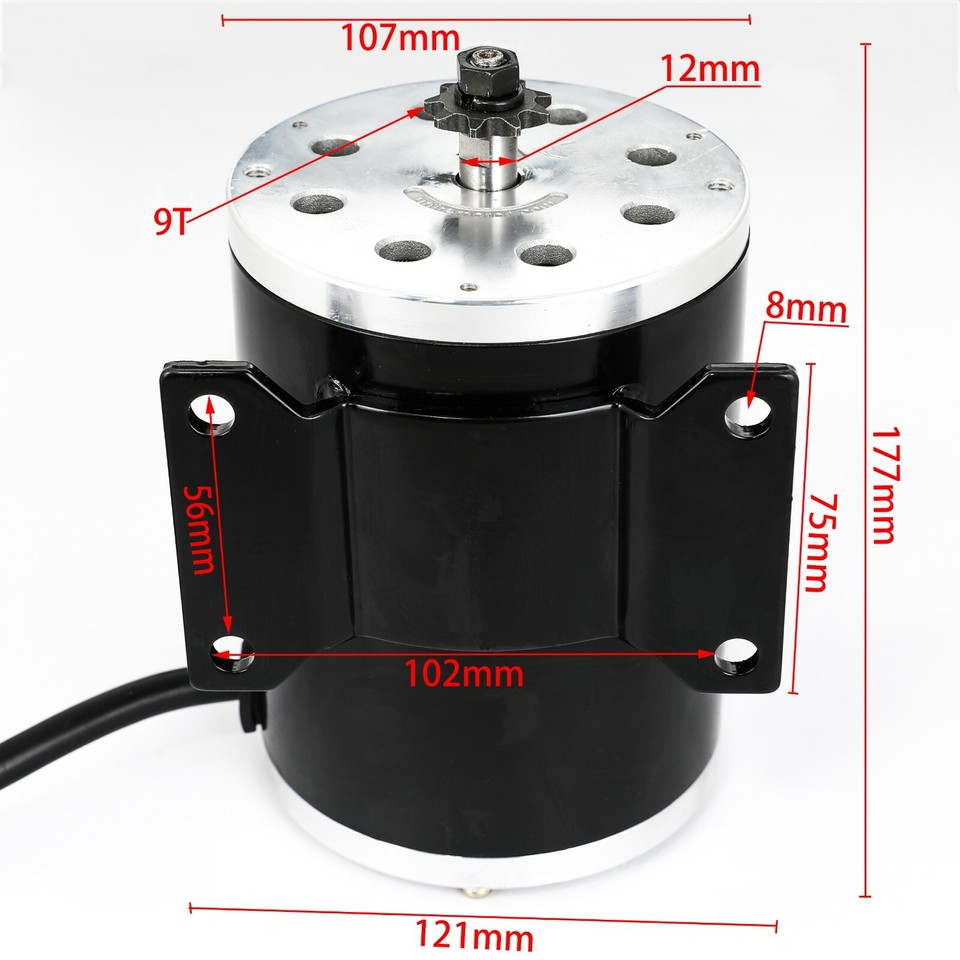 1800W 48V Brushless Motor Kit Controller for Go Kart ATV Razor Quad ...