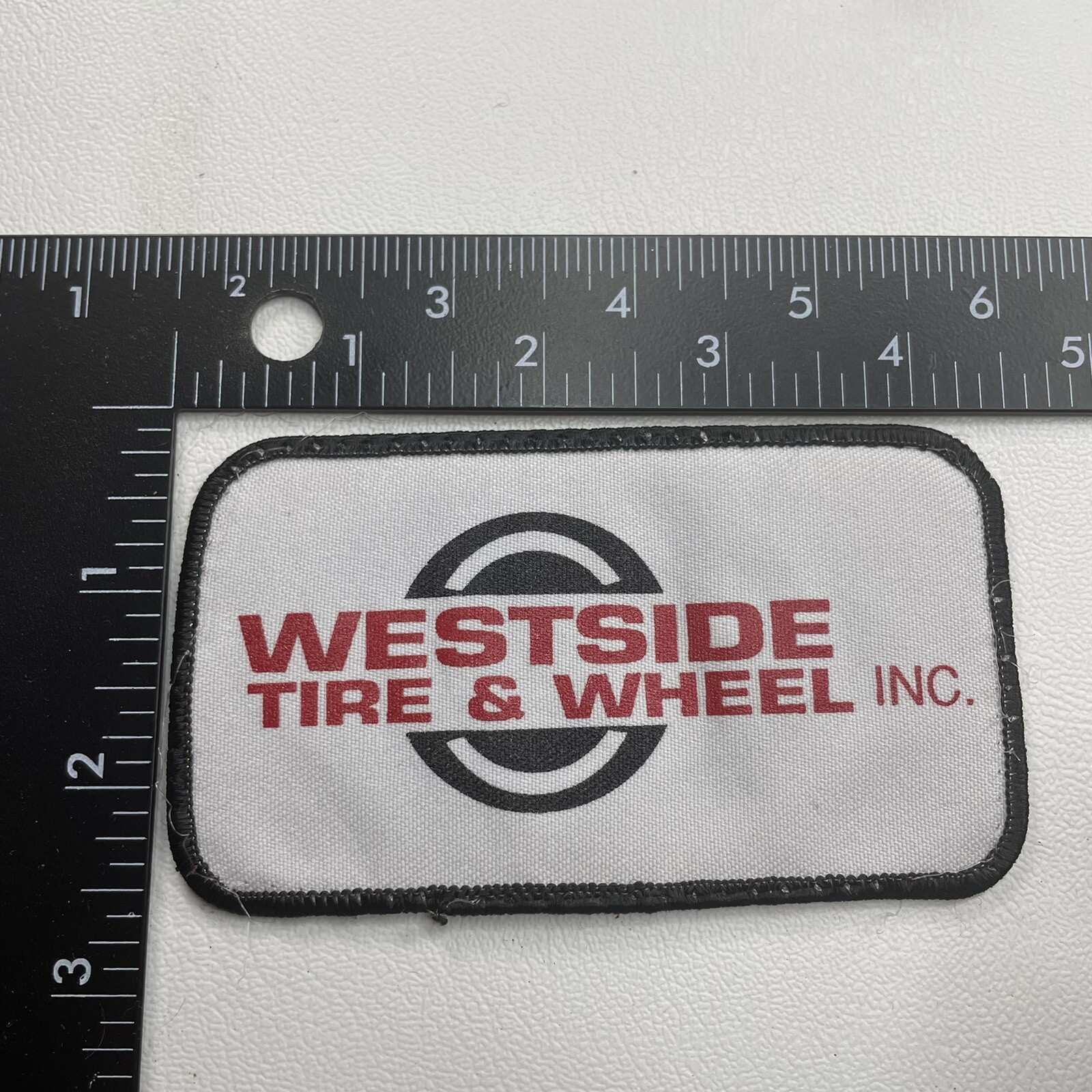 Used / Recycled Car Auto WESTSIDE TIRE & WHEEL INC. Advertising Patch ...