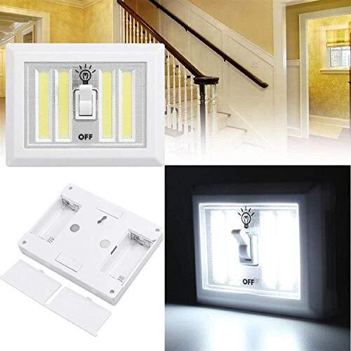 Cob Dual Led Closet Light Switch Battery Operated Tap Light Touch ...