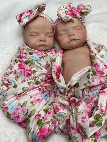 1PC Mini 28CM Baby Girl Reborn Doll Realistic Full Body Soft Silicone ...