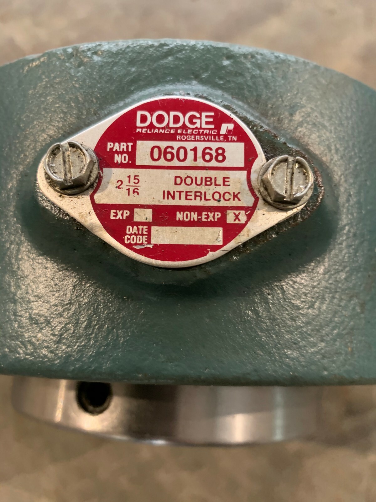 NEW NO BOX DODGE DOUBLE INTERLOCK PILLOW BLOCK BEARING 2-15/16" BORE ...