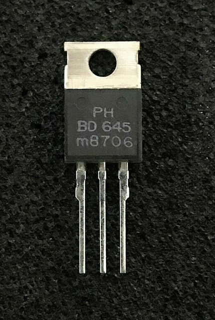 Philips BD645 Silizium NPN Darlington Transistor To-220 online kaufen ...