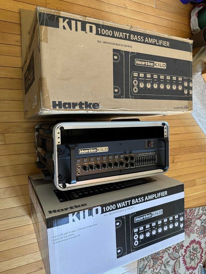 Hartke KILO 1000WATT Bass Amp w/ original packaging included. FREE ...