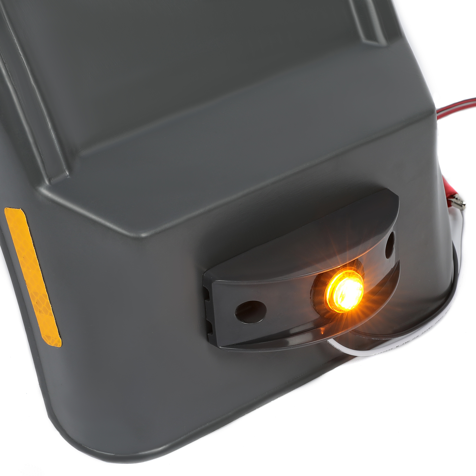 Fender Assembly w/ Wiring Harness Gray For Demco RV Kar Kaddy Tow Dolly ...