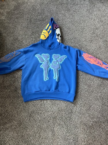 Drake FATD Blue Hoodie Size M Big As The What Tour | eBay