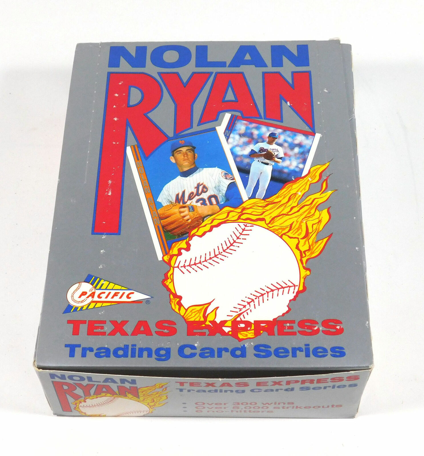 1991 NOLAN RYAN TEXAS EXPRESS BASEBALL CARDS (PARTIAL BOX OF 21 PACKS ...
