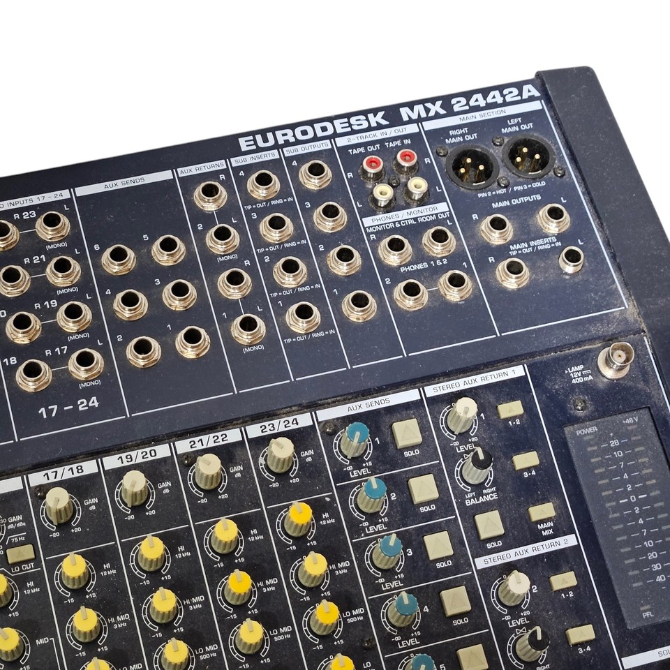 BEHRINGER EURODESK MX 2442A Mixing Console | eBay