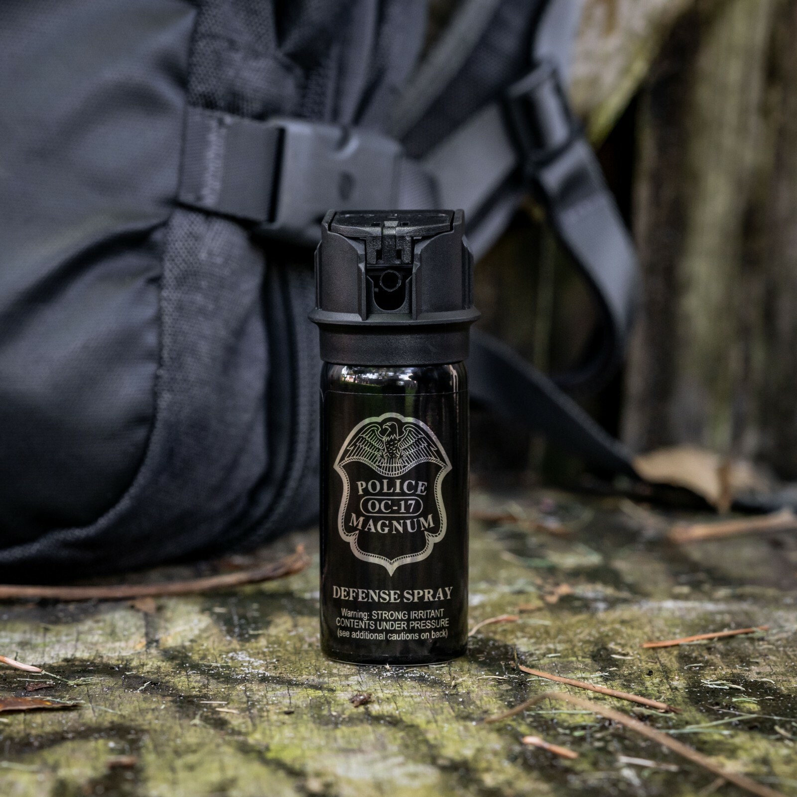 3 POLICE MAGNUM Pepper Spray Self Defense 2oz FlipTop Fogger Security ...