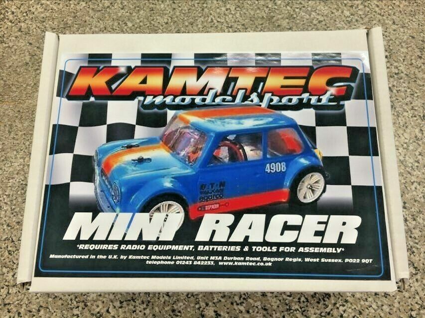Mini Racer Hot Rod RC Kit Racing Rolling Chassis BLACK GRP Kamtec | eBay UK