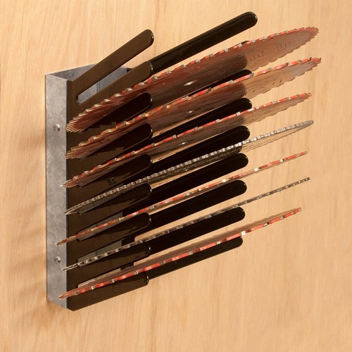 Peachtree 2271 Saw Blade Storage Rack. Safely Store Up To Eight Saw ...