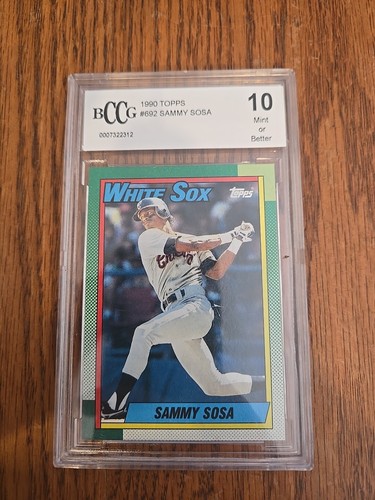 Sammy Sosa Topps Rookie Card | eBay
