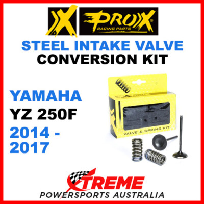 ProX Yamaha YZ250F YZF250 2014-2017 Steel Intake Valve & Spring Upgrade ...