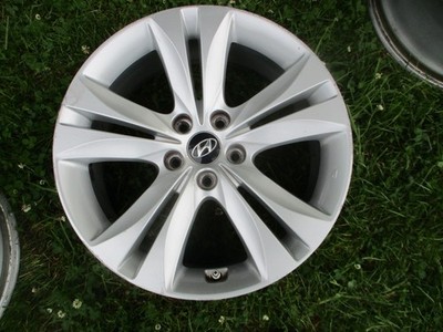 18 X 7.5 Hyundai Genesis OEM Factory Silver front Wheel rim 2009-2012 ...