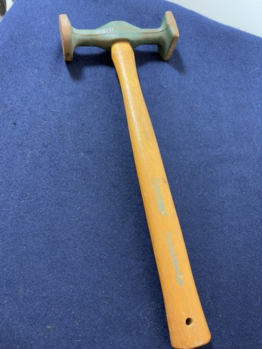 VTG Green CRAFTSMAN Auto Body Hammer Round & Square Head Professional ...