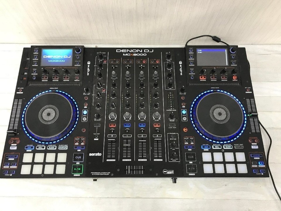 DENON DJ MCX8000 Professional DJ Controller with Dual Decks and Mixer ...