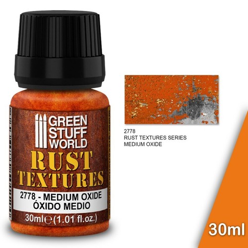 Rust Textures - MEDIUM OXIDE RUST 30ml - paste oxidation imitation ...