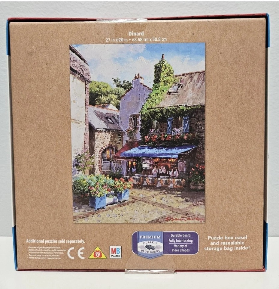SAM PARK (NEW/SEALED 2018 DINARD SCENE 1000 Piece Puzzle) MB/HASBRO ...