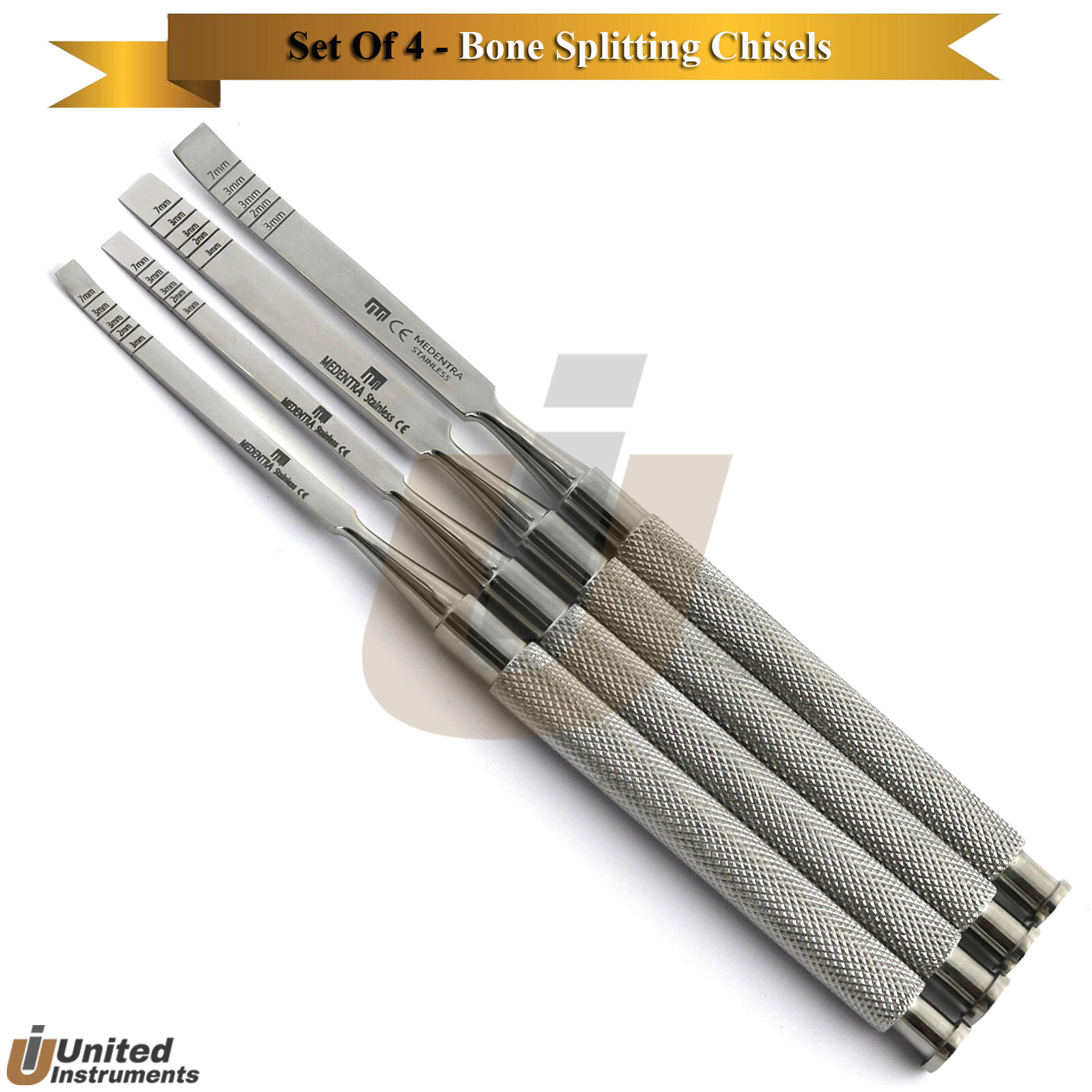 Bone Chisel Set Osteotome Teeth Expansion Chisels Ridge Split Oral ...