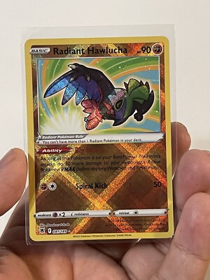 Radiant Hawlucha 081/189 Astral Radiance Ultra Rare Pokemon TCG Card NM ...
