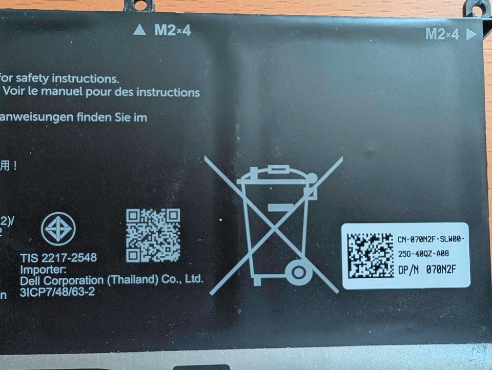 Genuine Dell XPS 9500 9510 9520 6-Cell 86Wh 11.4V Battery 69KF2 | eBay UK