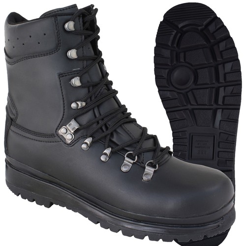 Highlander Elite Forces Boots Tactical Leather Mens Waterproof Footwear ...