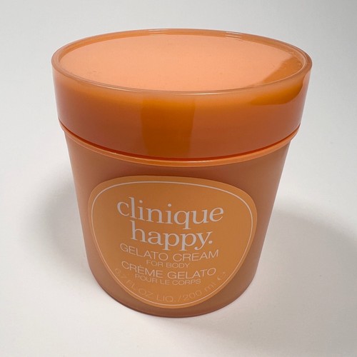 Clinique Happy Gelato Cream For Body Original Scent Full Size 6.7 fl oz ...