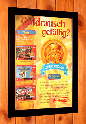 Mario World Street Fighter II Donkey Kong Nintendo Classic Mini Poster ...