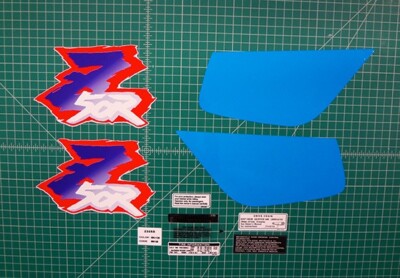 93' 1993 Z50R decals 12pc graphics stickers Monkey pit bike Z50 ...