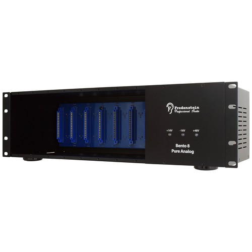 Fredenstein Bento 8 Pure Analog 8-Slot 500 Series Chassis w/ Onboard ...