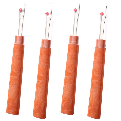 4 Pcs Durable 5.1 inch Seam Ripper Sharp Steel Tip Sewing Tool w ...