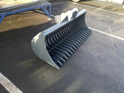 6-8 Ton Excavator Riddle Rake Bucket Lawn Rake | eBay