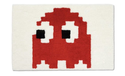 Medicom Toy Pac-Man 40th Anniversary Rug NWT White / Red. Fast Secure ...