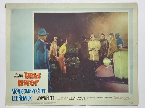 1960 Wild River #3 Lobby Card 11x14 Montgomery Clift Lee Remick Jo Van ...
