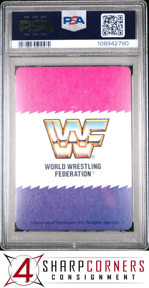 1991 WWF PLAYING CARDS HULK HOGAN HOF ACE OF DIAMONDS PSA 10 | eBay