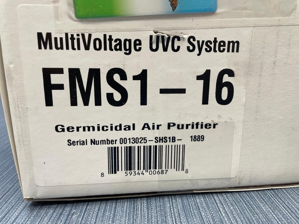 Pristine Air Fixed Mount Germicidal UVC System FMS1-16 Active BioForce ...