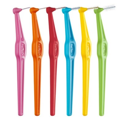 TePe Angle™ Interdental Brushes All colours/sizes (Packs of 6 or 25 ...