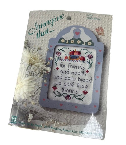 NEW Designs For The Needle Daily Bread Imagine That 6103 Cross Stitch ...