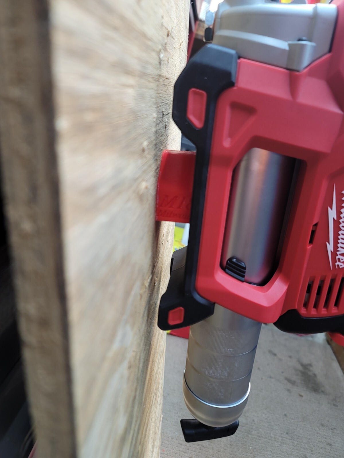 Wall Mount Holder for Milwaukee M18 Grease Gun 2646-20 ***LIFETIME ...