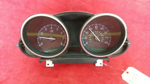 Speedometer Cluster MPH 6 Speed Skyactiv Package Fits 12-13 MAZDA 3 ...
