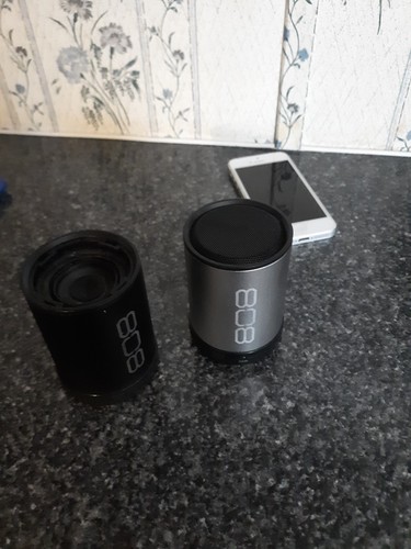 808 Canz Bluetooth Wireless Speaker - Silver for sale online | eBay