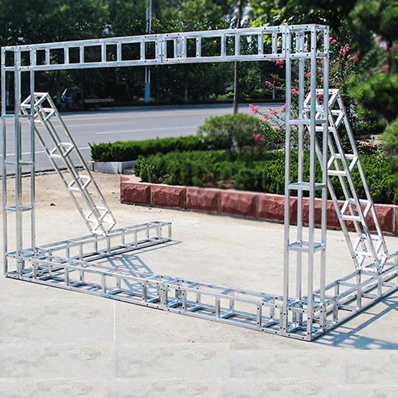 Super Durable DJ Light Stand Truss Tube Stage Lighting Square Iron ...