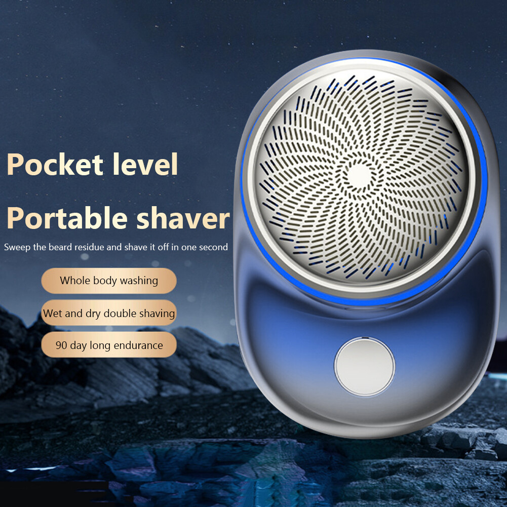 Mini Beard Shavers Low Noise Portable Beard Shaving Machine for Home ...