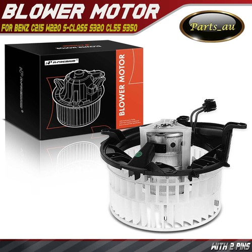 Blower Motor for Mercedes Benz C215 W220 S-Class S320 CL55 S350 S600 ...