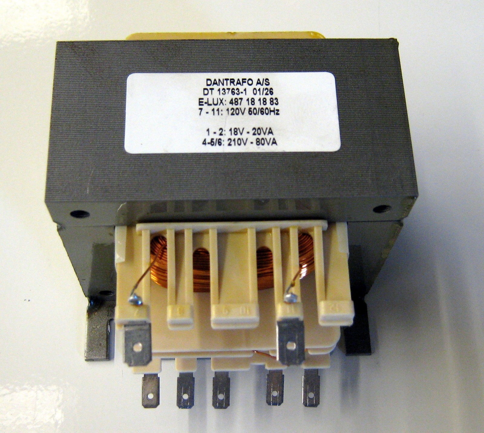 Stack Dryer Transformer 120-240V (181883) Wascomat TD3030 PN 487 181883 ...
