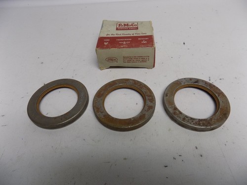New OEM Lot of 3 FoMoCo Ford Wheel Grease Retainer 1957-1962 F100 F250 ...