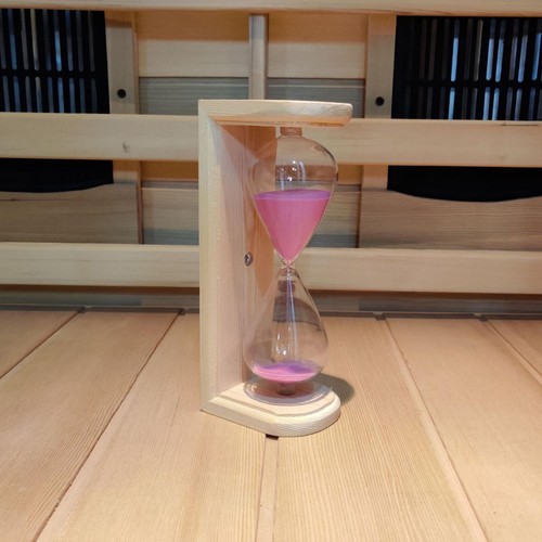 Sand Timer 15 Minute Sand Timer Wood Minute Timer Sauna Accessories ...