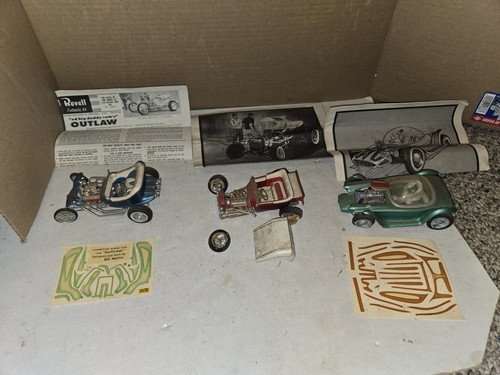 3 Vintage 60s Built Ed Roth Models,Outlaw,Beatnik Bandit,Tweedy Pie ...
