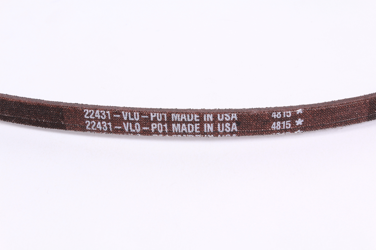 Genuine Honda 22431-VL0-P01 Drive V-Belt Fits HRR216 VKAA VYAA VLAA OEM ...